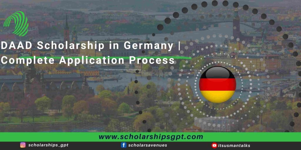 DAAD Scholarship in Germany | Complete Application Process